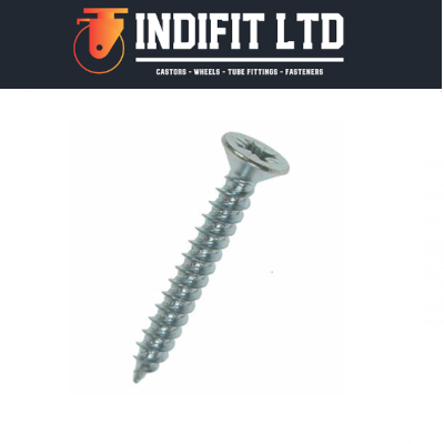Steel Twin Thread Wood Screws Suppliers - UK Leading Stockists