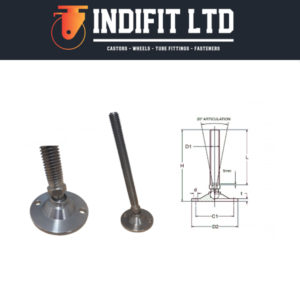 Heavy Duty Levelling Feet - Stainless Machinery Feet Indifit Ltd 01279 ...