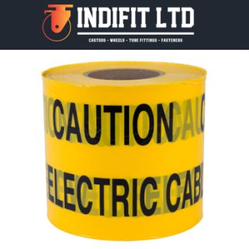 Caution Electric Cable Below Tape | Indifit